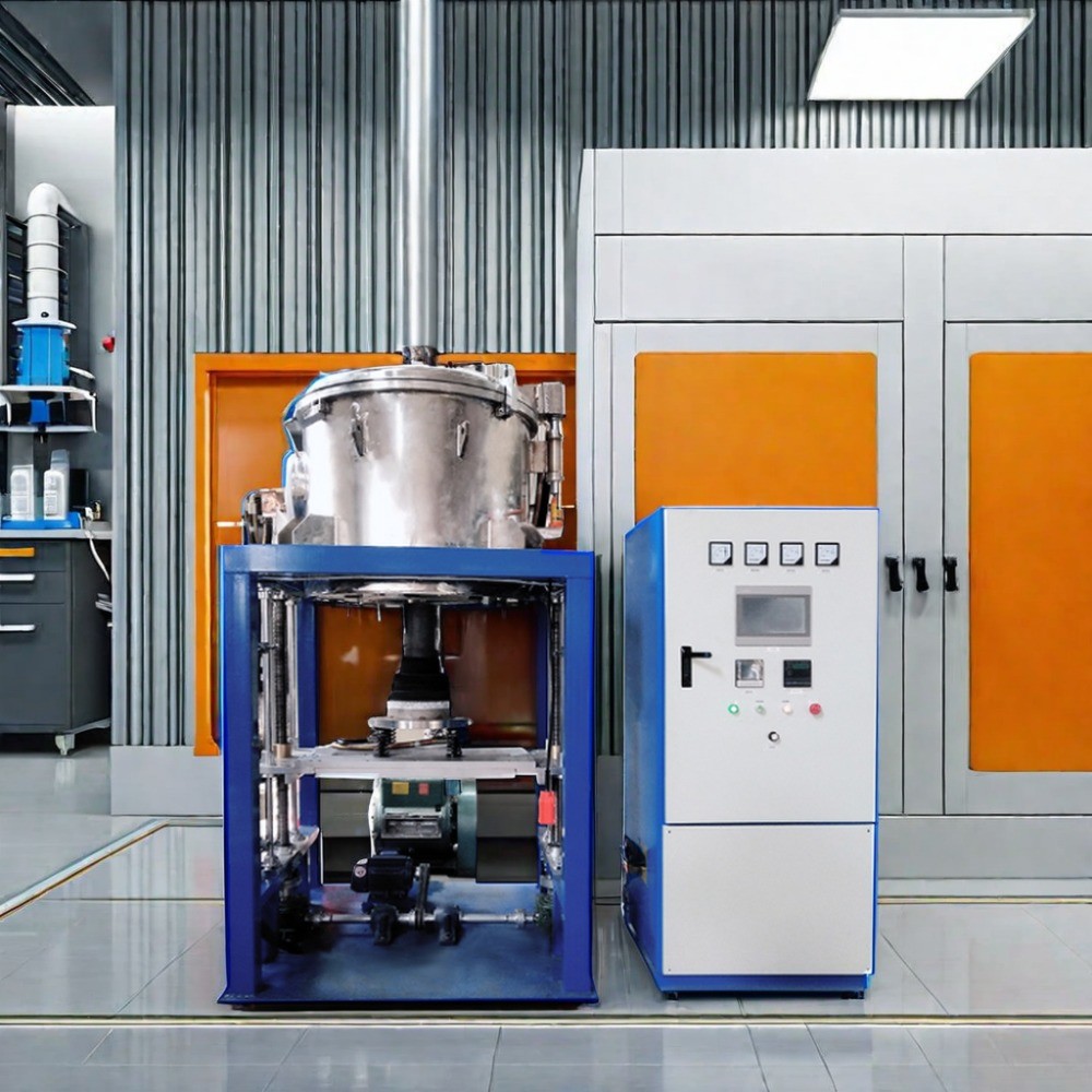 Vertical Vacuum Graphitization Furnace Induction Heating With Bottom ...