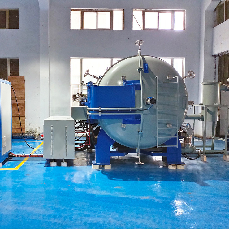 Customized Horizontal Vacuum Carbonization Furnace Machine With PLC ...