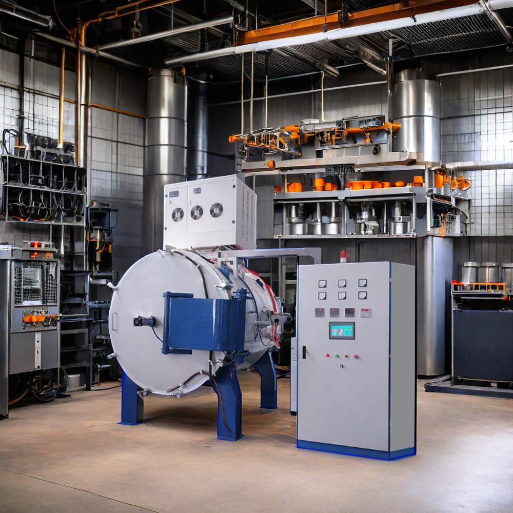 High Temp Silicon Carbide Sintering Furnace , High Vacuum Induction ...